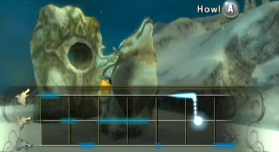 Twilight Princess Wolf Link Howling