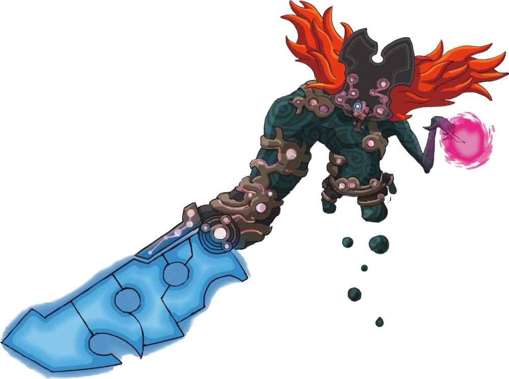 how to draw fireblight ganon