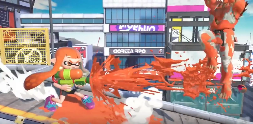 Splattershot (move) | Nintendo | Fandom