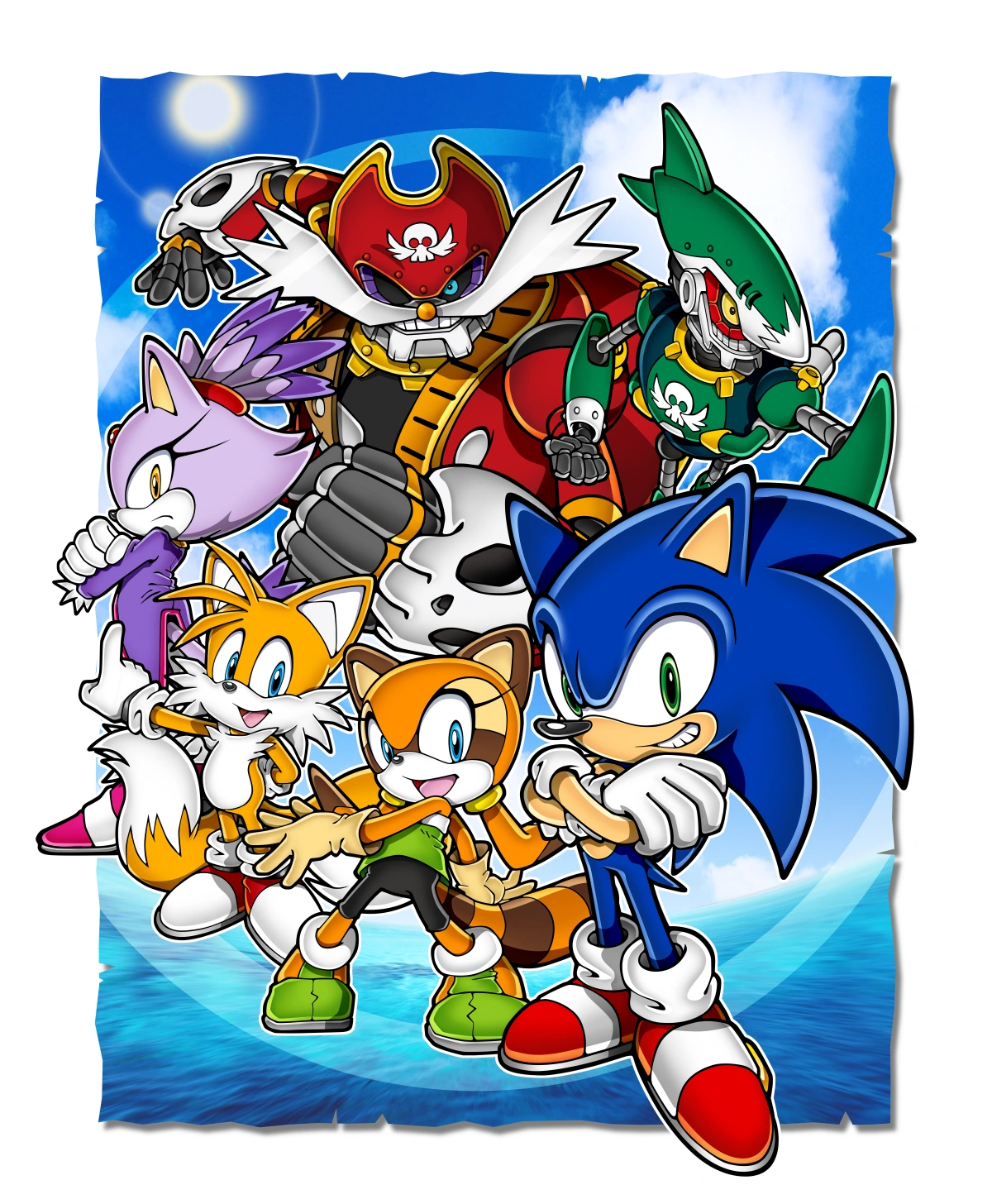 Sonic Rush Adventure/Galería | Nintendo Wiki | Fandom