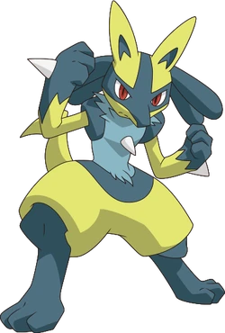 Shiny Lucario Sprite
