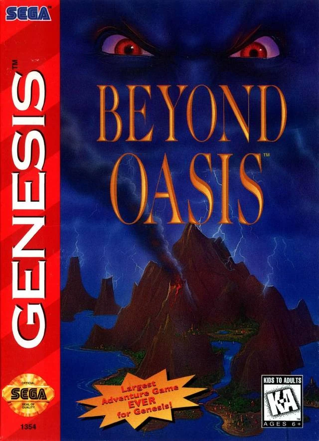 Sega Genesis Box Art Template