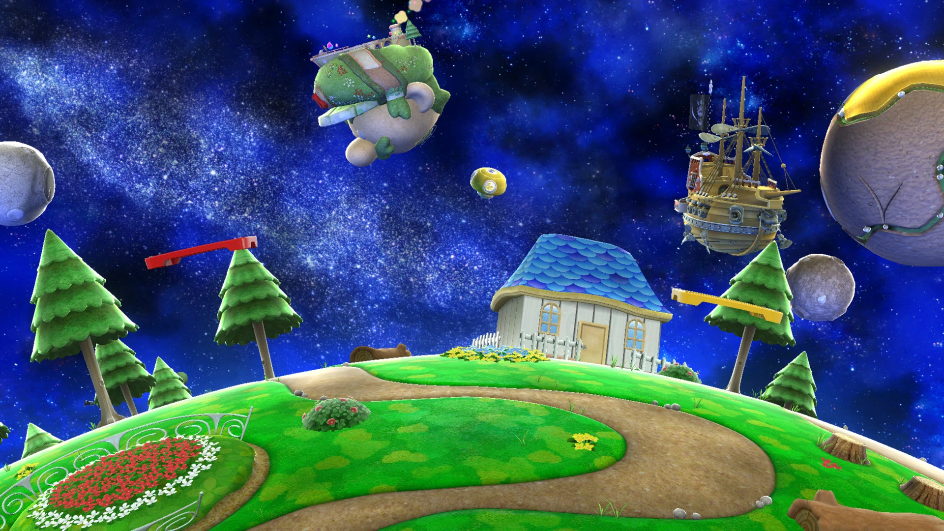 Mario Galaxy Background Hd