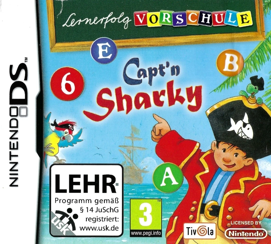Lernerfolg Vorschule: Capt'n Sharky | Nintendo | Fandom