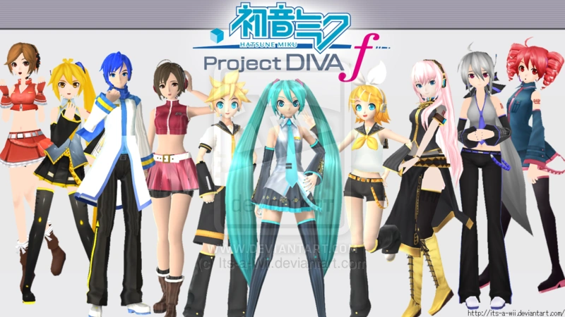 Vocaloid Group Wallpaper Project Diva
