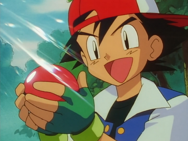Ash Catches a Pokémon | Nintendo | Fandom