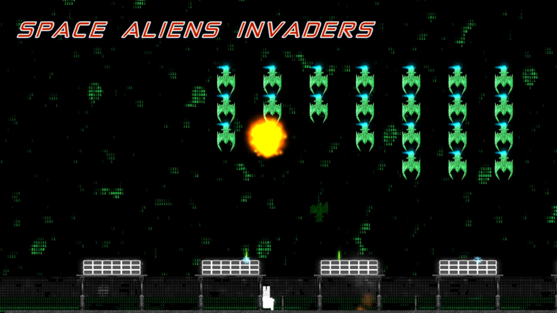 Space Invaders Alien Types