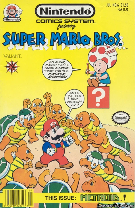 Nintendo Comics System Featuring... Issue 6 | Nintendo | Fandom