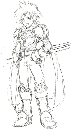 how to draw roy fire emblem