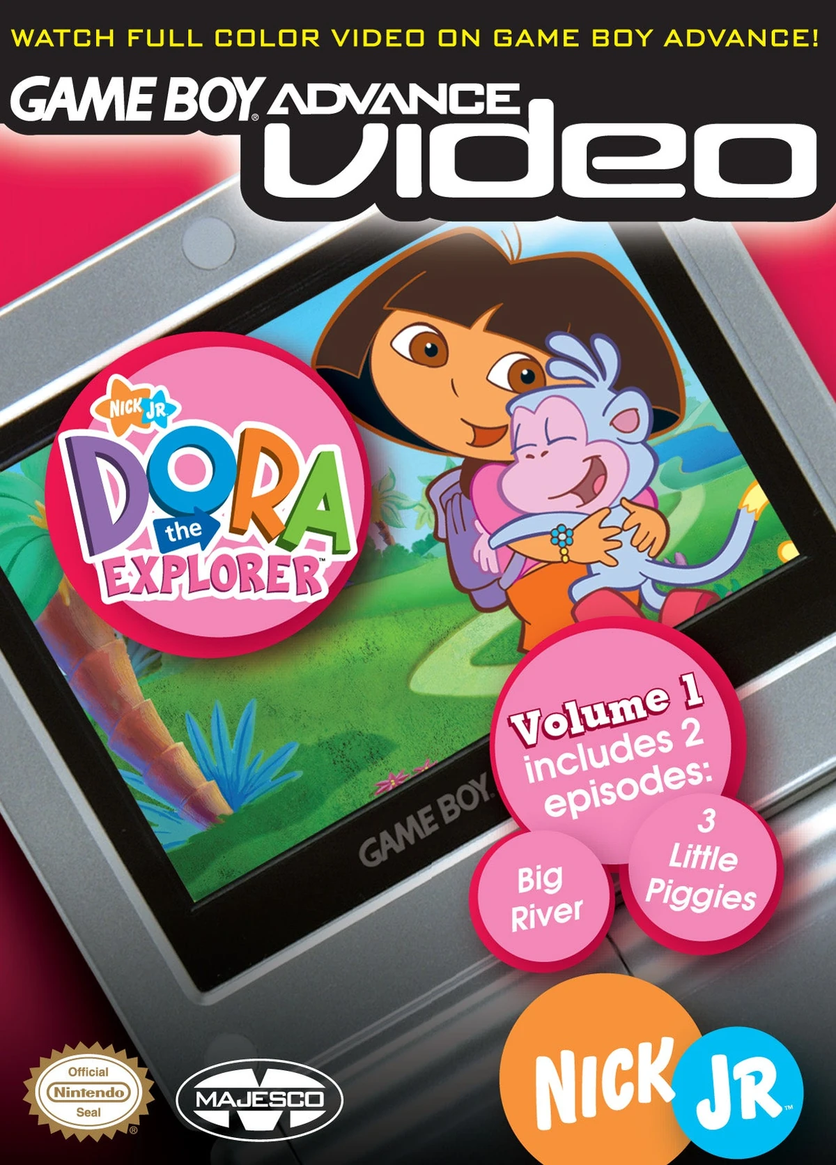 Dora the Explorer (Game Boy Advance Video) | Nintendo | Fandom