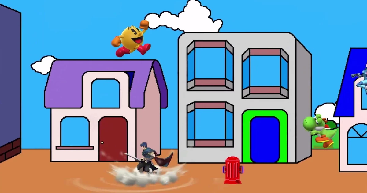 Pac-Land (Super Smash Bros.) | Nintendo | Fandom