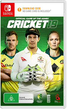 Cricket 19: Official Games of the Ashes | Nintendo | Fandom