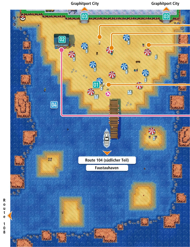 Pokemon Smaragd Karte Route 124 Route 134 (Hoenn) – PokéWiki