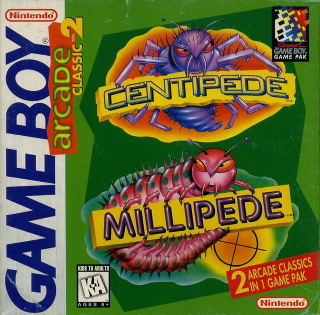 Arcade Classic 2: Centipede / Milipede | Nintendo | Fandom
