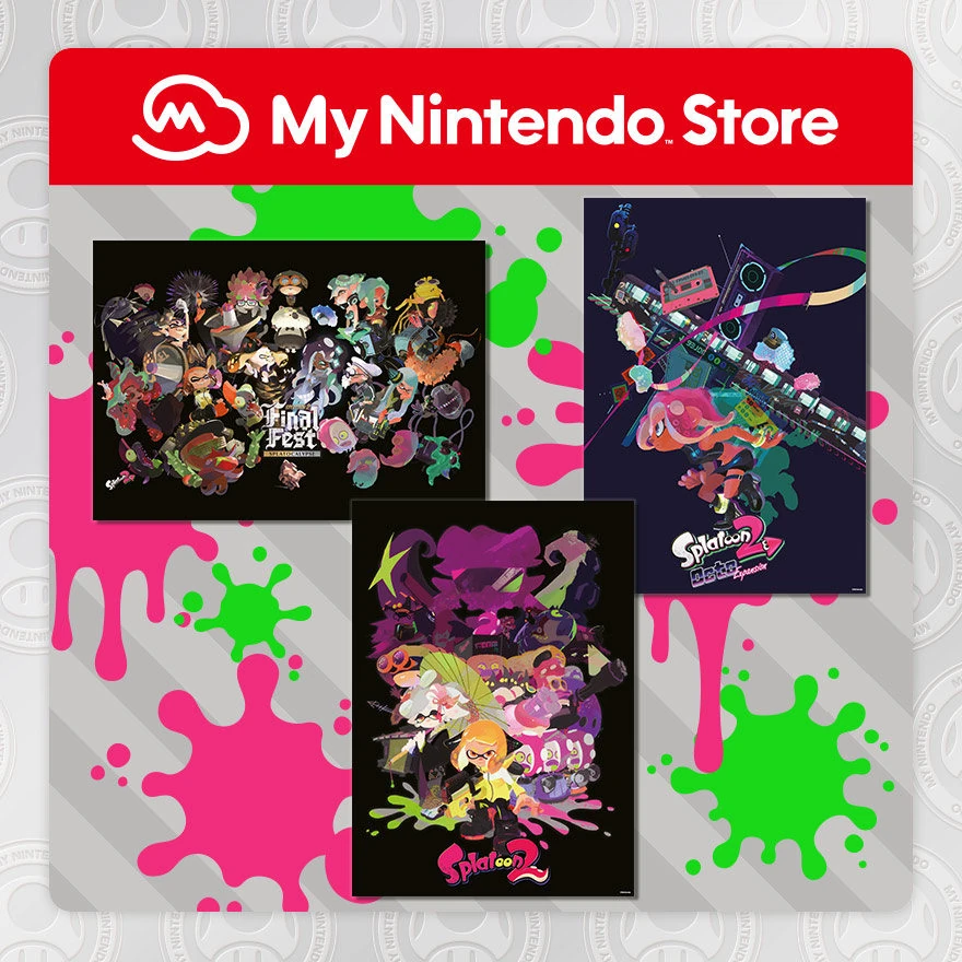 High-quality Splatoon 2 Poster Set | Nintendo | Fandom