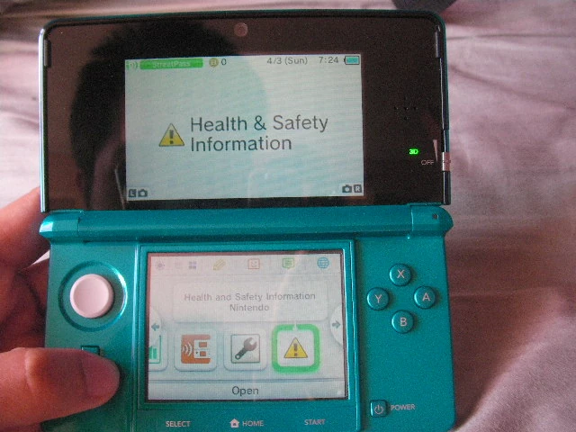 Health & Safety Information | Nintendo 3DS Wiki | Fandom