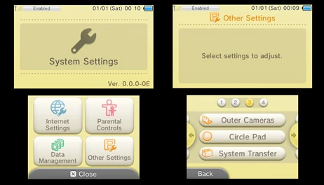 System Settings | Nintendo 3DS Wiki | Fandom
