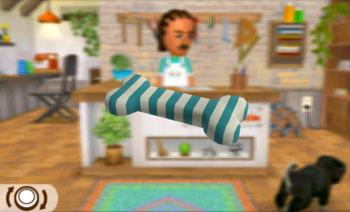 Light-Blue Rubber Bone | Nintendogs Wiki | Fandom