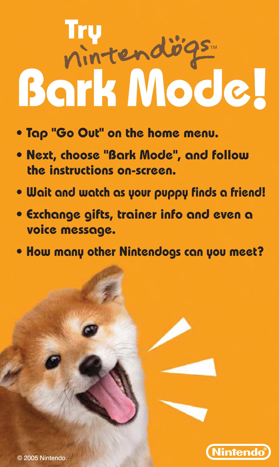 Bark Mode | Nintendogs Wiki | Fandom