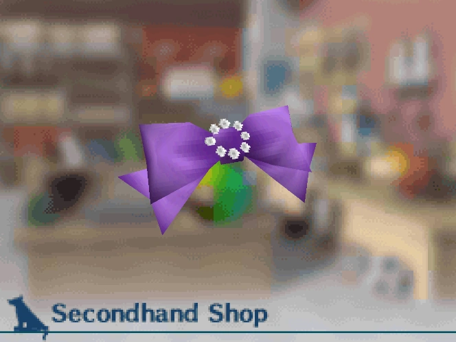 Purple Pearl Bow | Nintendogs Wiki | Fandom