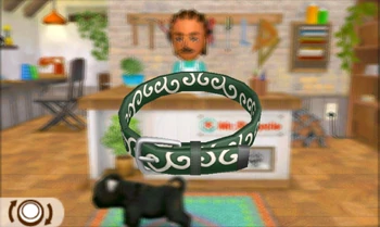 Green Japanese-Print Collar | Nintendogs Wiki | Fandom