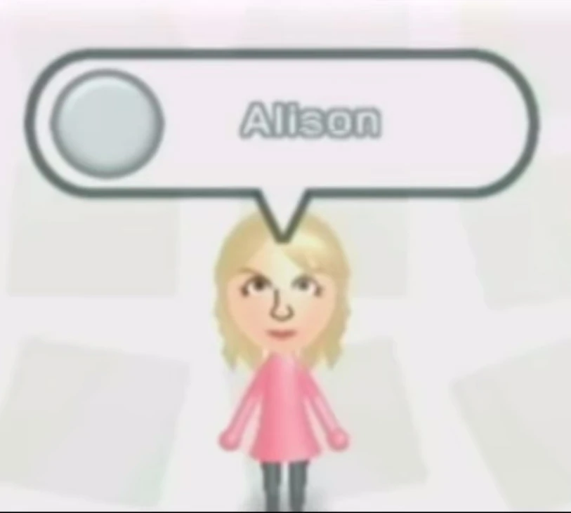 Alison | Nintendo Week Wiki | Fandom