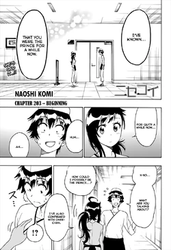 Beginning | Nisekoipedia | Fandom