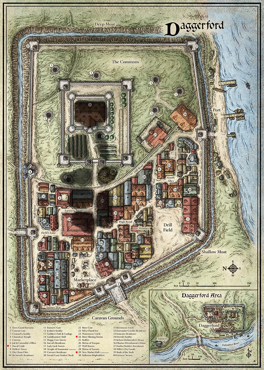 Daggerford | Nitharos Wiki | Fandom
