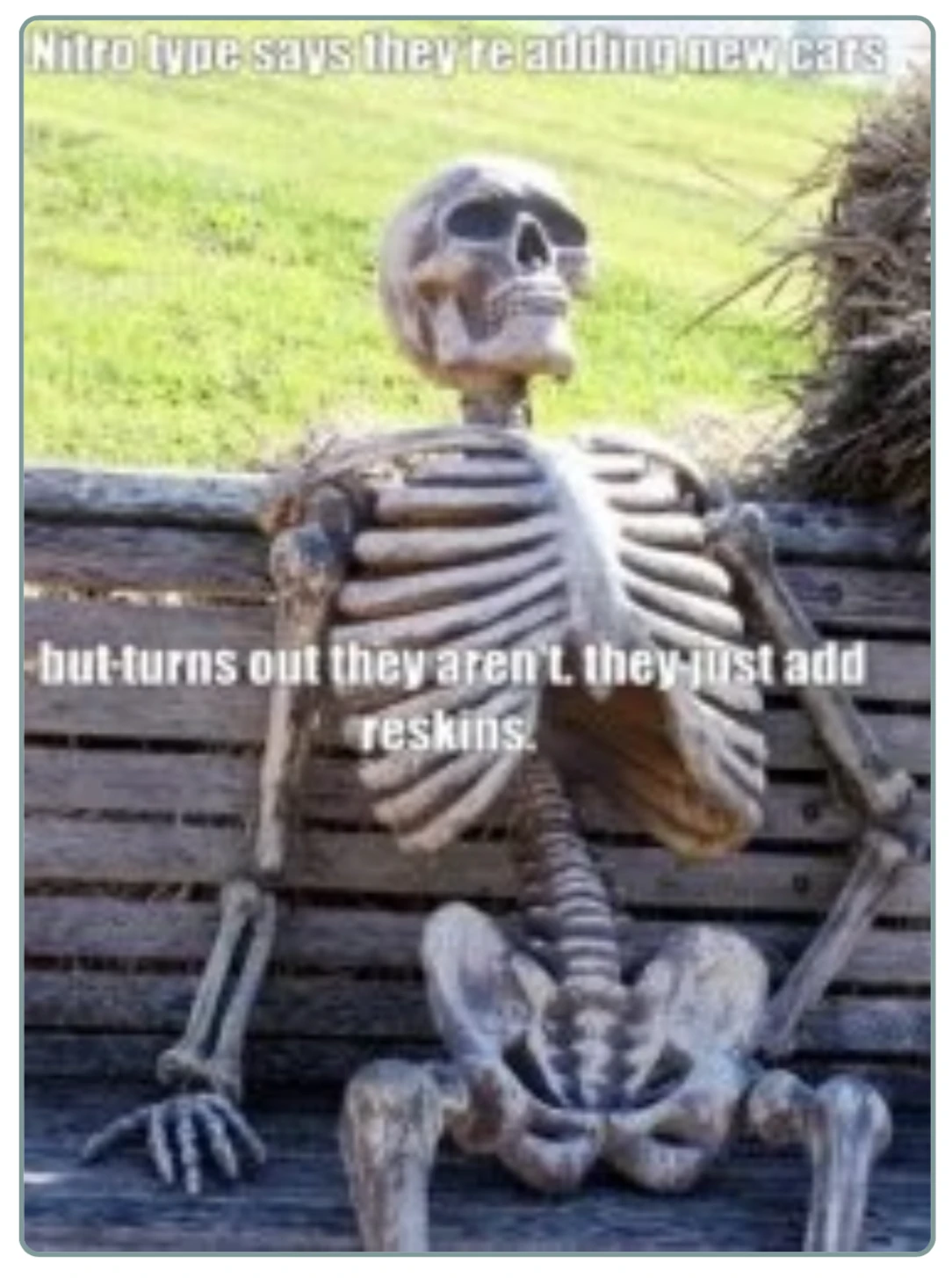 Skeleton Man | Nitro Type Memes Wiki | Fandom