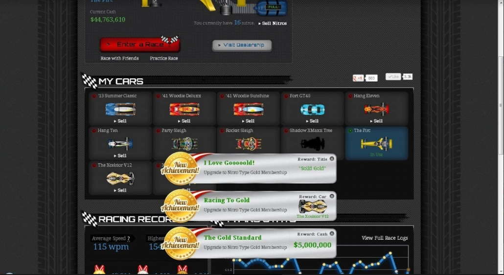 nitro type unblocked