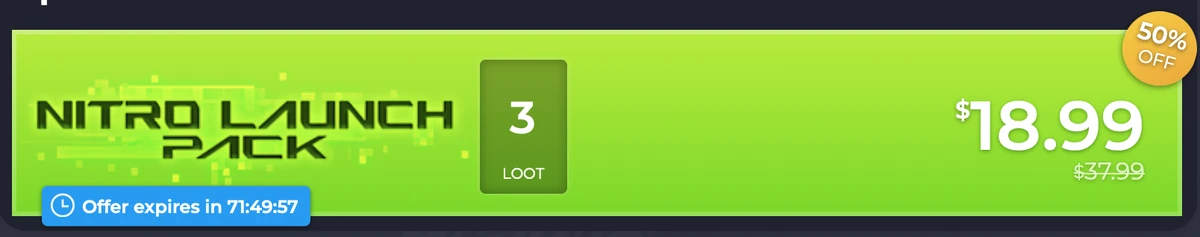 Nitro Launch Pack | Nitro Wiki | Fandom