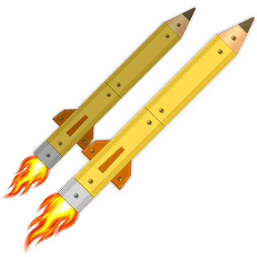 rocket powered pencil