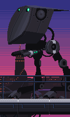 Leaping robot | Nitrome Pixel Love Wiki | Fandom