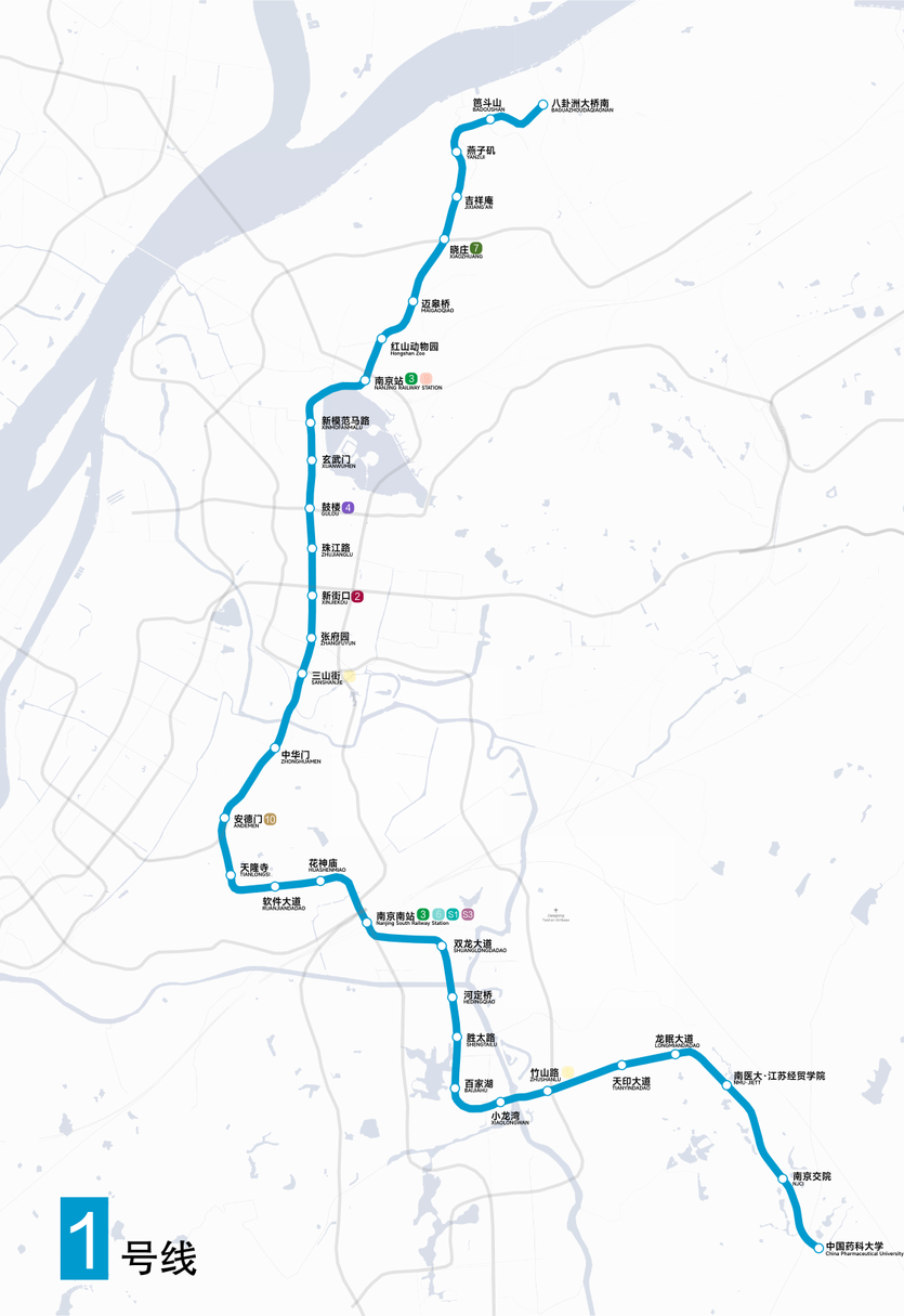 Metro Line 1 | Nanjing metro Wiki | Fandom