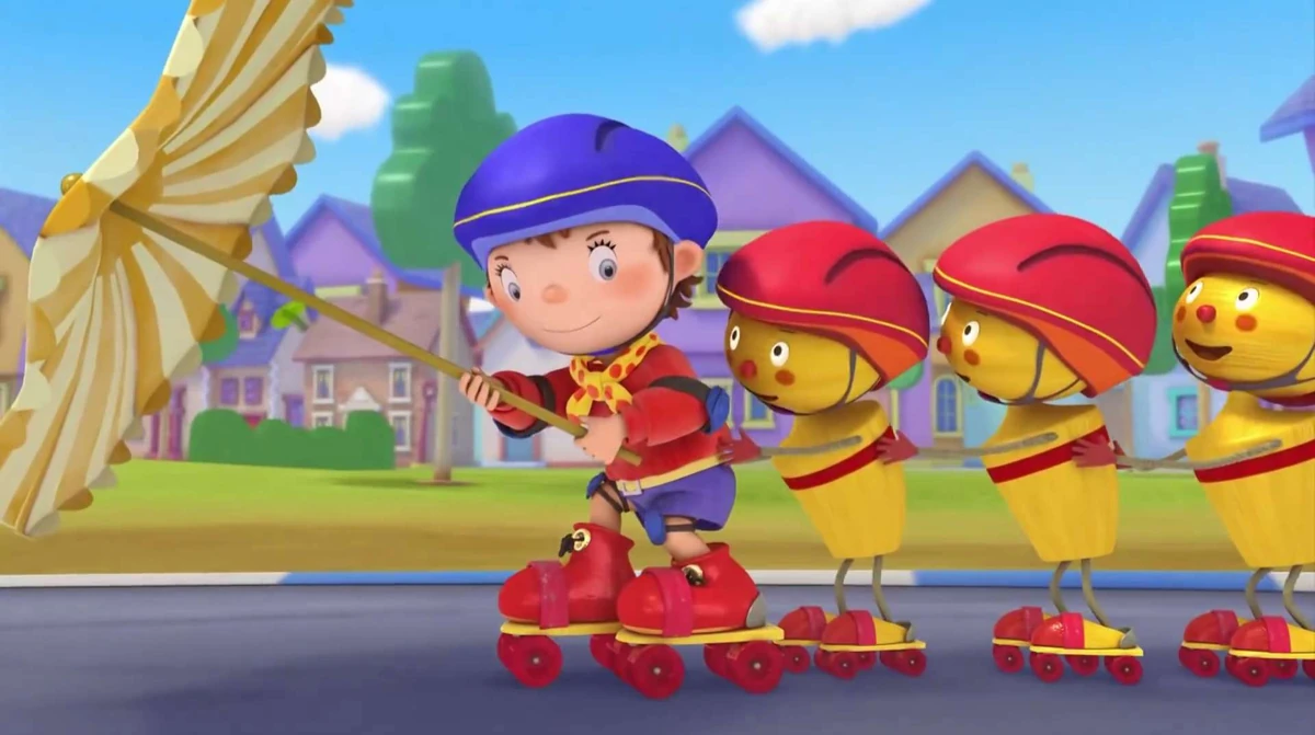 Noddy ratuje dyskotekę na wrotkach | Noddy Wiki | Fandom