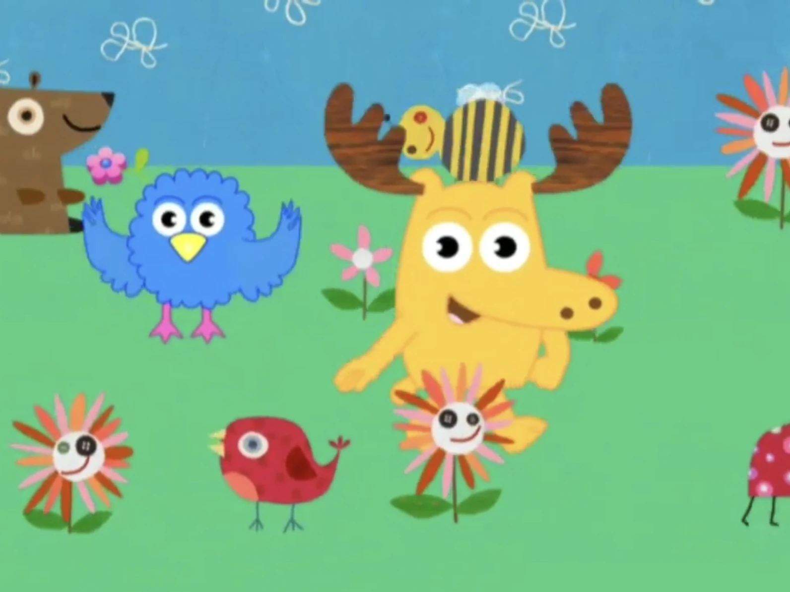 Noggin Moose And Zee Goodbye