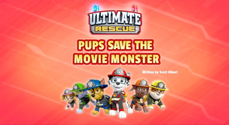 Paw Patrol Ultimate Rescue Pups Save The Movie Monster Nickstory Jr