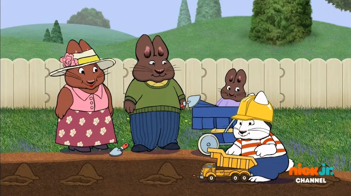 Max & Ruby/Community Garden / Ruby's Backyard Camping Trip | Nickstory ...