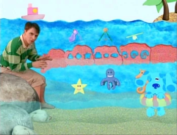 Blue's Clues/Blue Goes to the Beach | Nickstory Jr. Wiki | Fandom