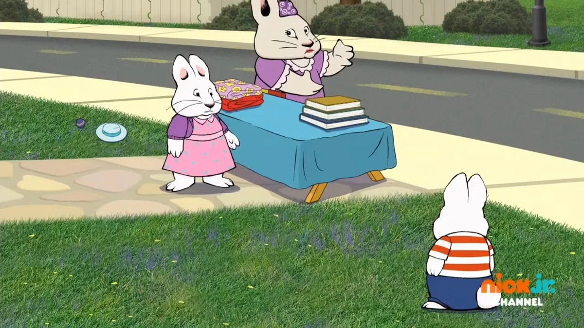 Max & Ruby/Ruby's Yard Sale / Camper Max | Nickstory Jr. Wiki | Fandom