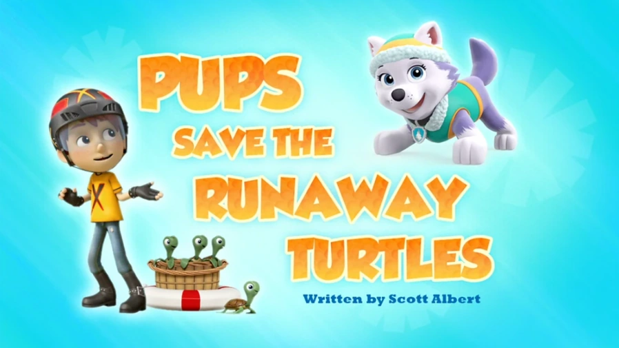 PAW Patrol/Pups Save the Runaway Turtles / Pups Save the Shivering ...