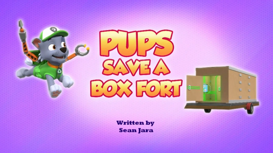 PAW Patrol/Pups Save a Box Fort / Pups Save Travelin' Travis From ...
