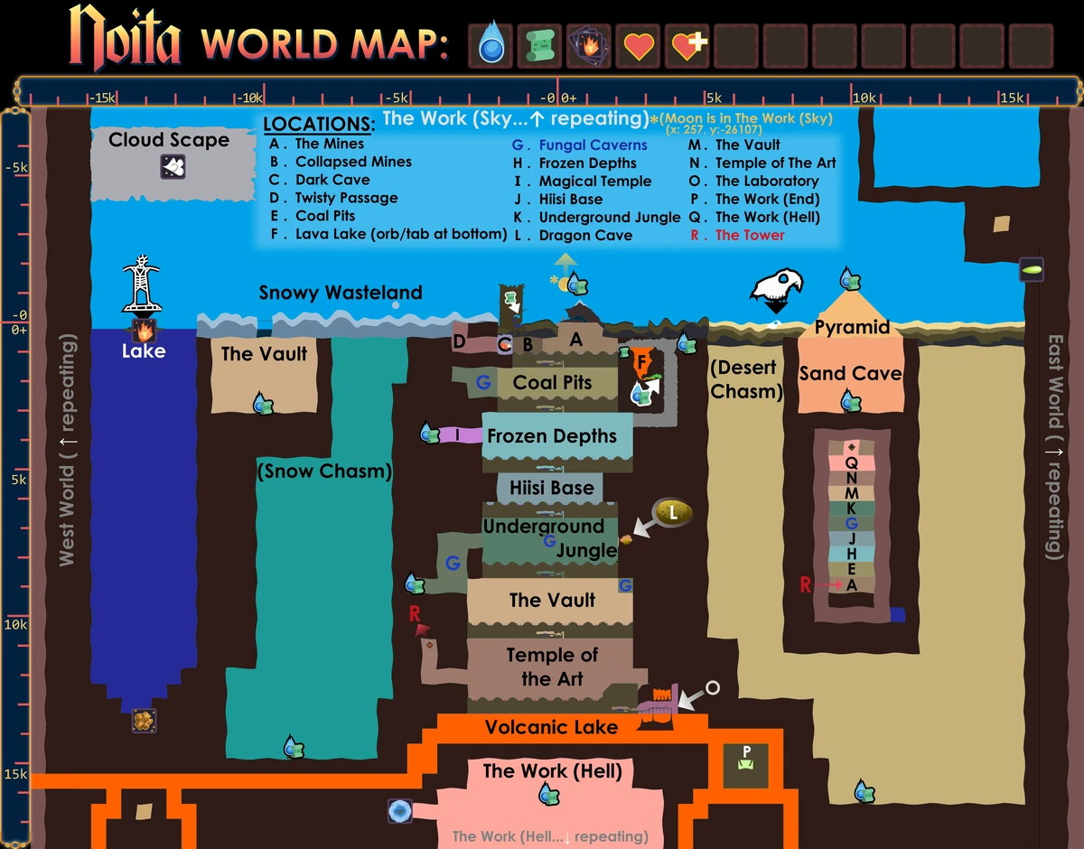 地图 | Noita中文 Wiki | Fandom