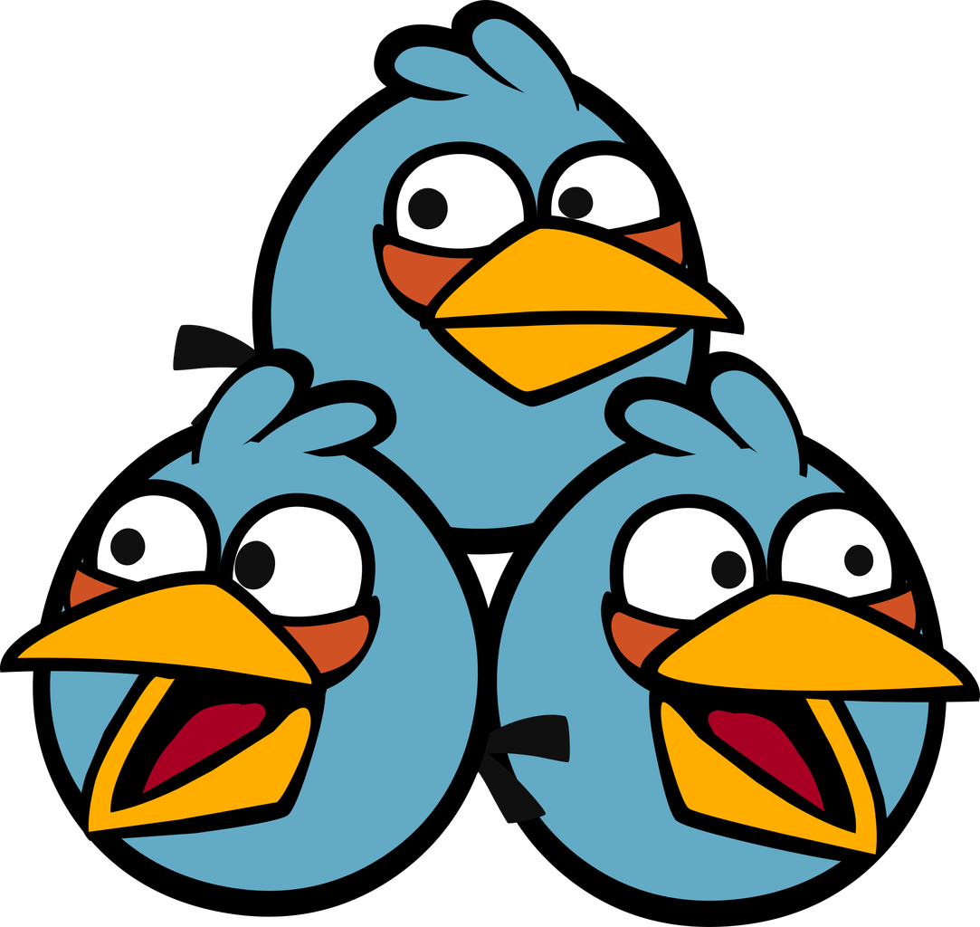 Blue Angry Birds | The Nokkeladia Wiki | Fandom