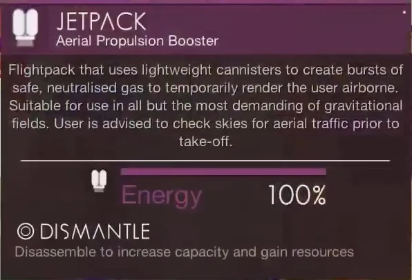 Jetpack | Wikia No Man's Sky | Fandom
