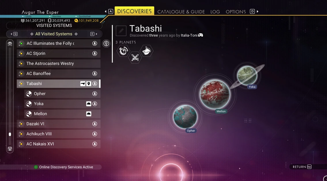 Tabashi - No Man's Sky Wiki