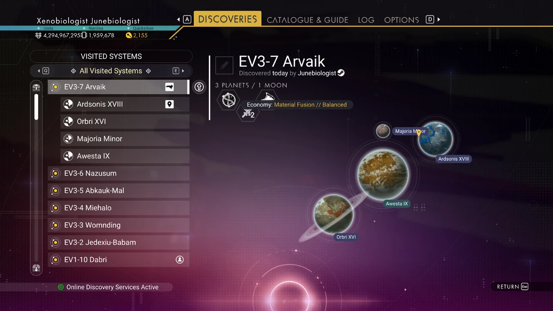 EV3-7 Arvaik - No Man's Sky Wiki
