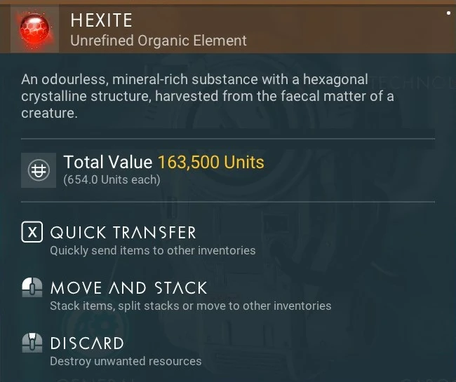 Hexite - No Man's Sky Wiki