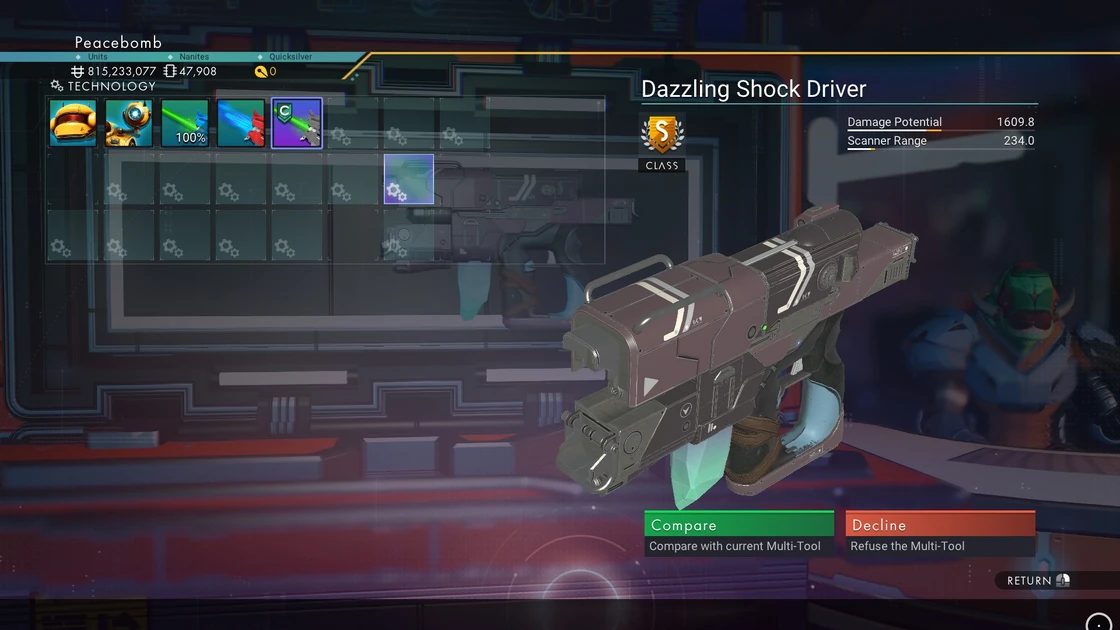 Dazzling Shock Driver - No Man's Sky Wiki