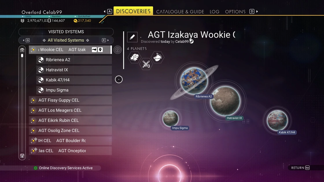 AGT Izakaya Wookie CEL - No Man's Sky Wiki
